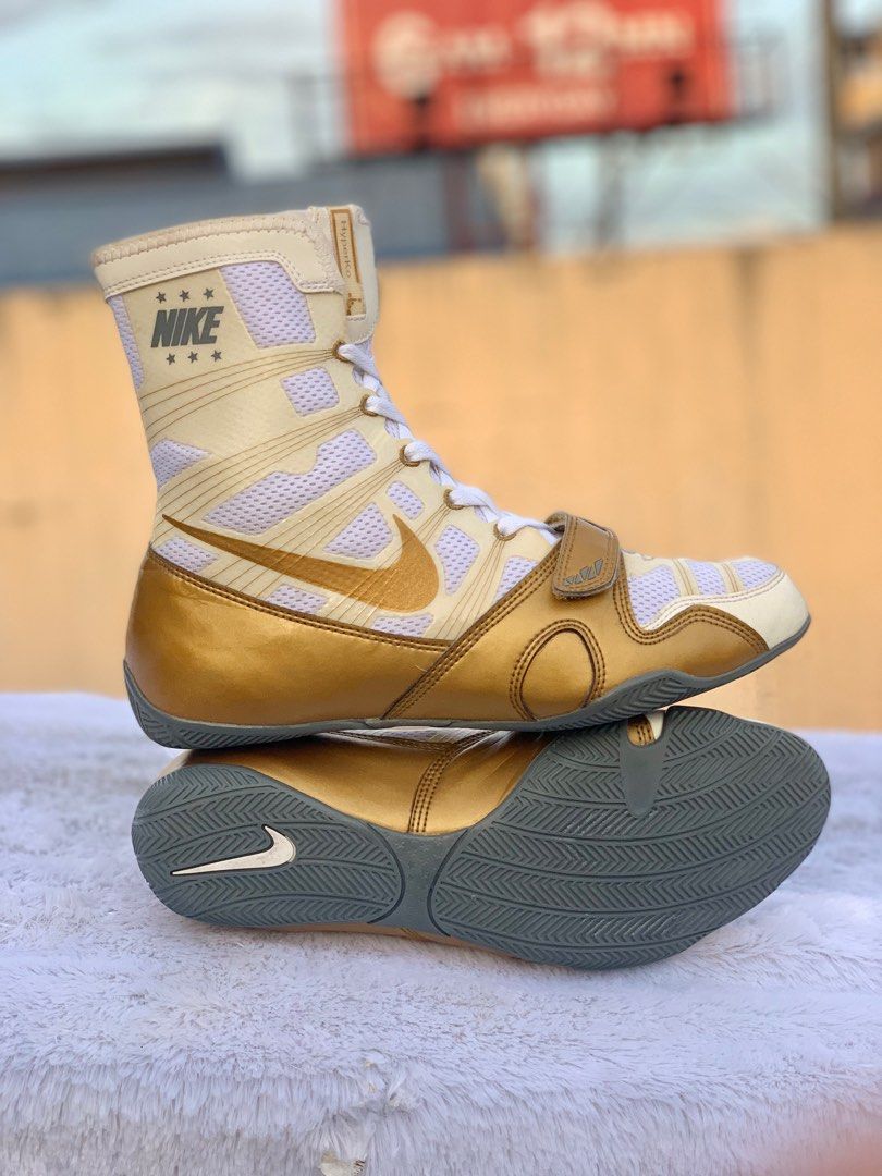 NIKE HYPER KO1 BOXING SHOES, Sports Equipment, Sports & Games, Combat ...