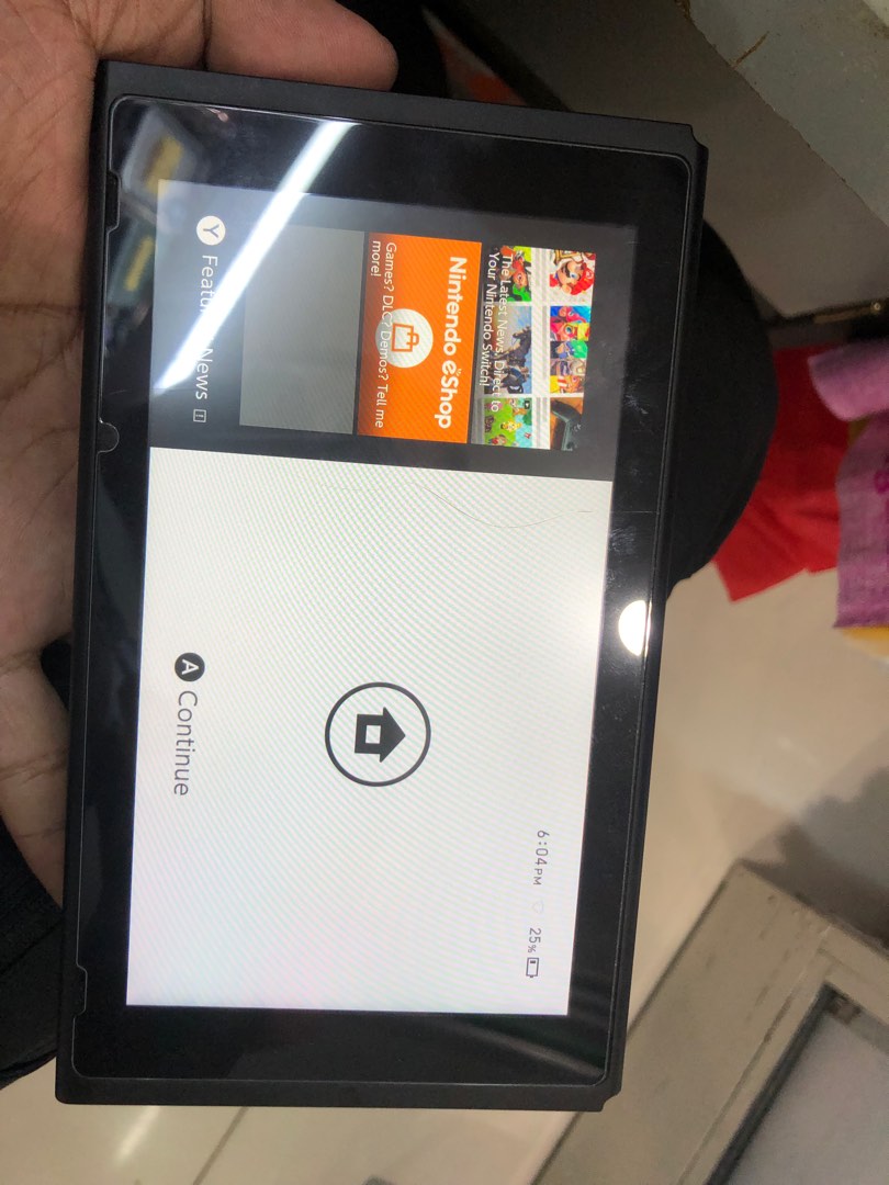 Nintendo switch V2 tablet only, Video Gaming, Video Game Consoles ...