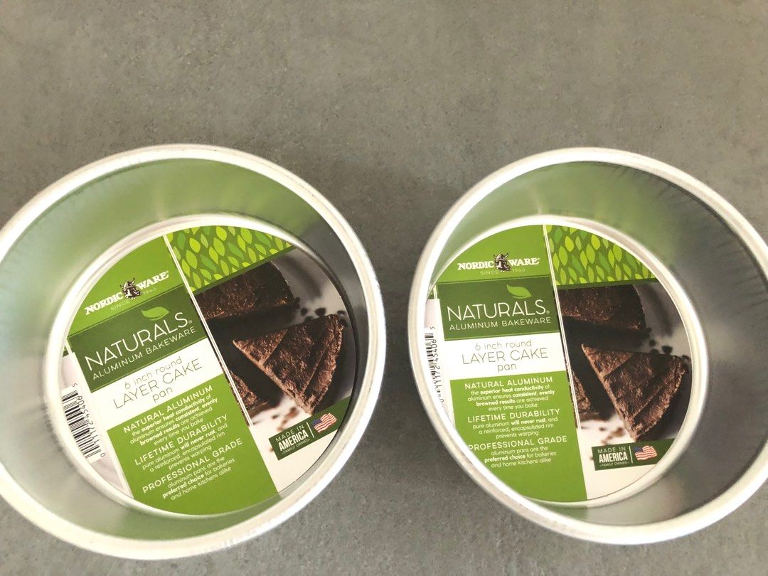 Nordic Ware - 6 inches Round Pan (2 pieces), Furniture & Home Living ...