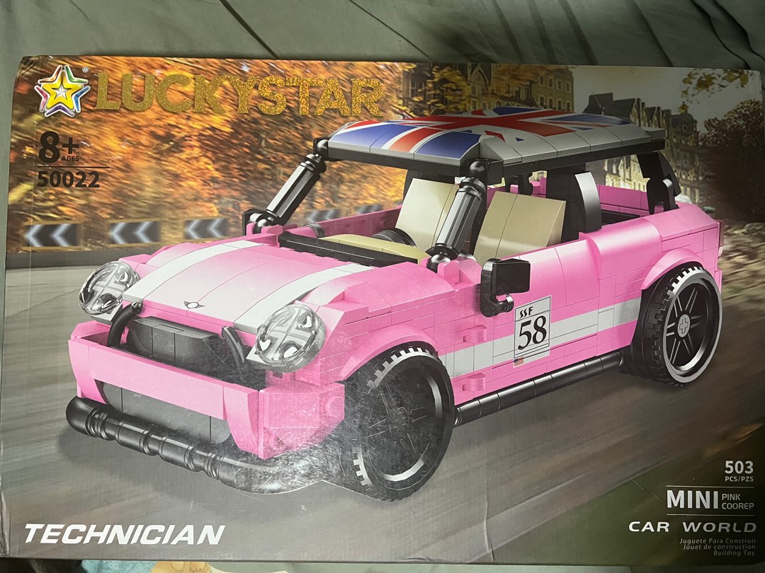 (NOT LEGO) Mini Cooper Building Blocks, Hobbies & Toys, Toys & Games on ...