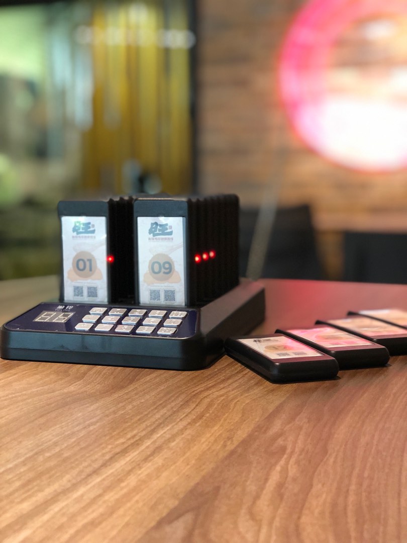 Number call restaurant hawker alert collect food buzzer, Mobile Phones ...