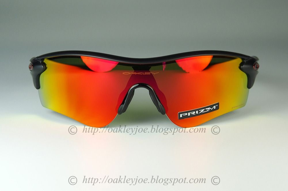 Oakley radarlock matte black prizm ruby path radar asia asian fit, Men ...
