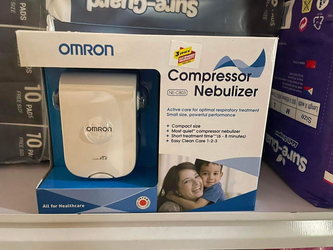 OMRON COMPRESSOR NEBULIZER, Beauty & Personal Care, Foot Care on Carousell