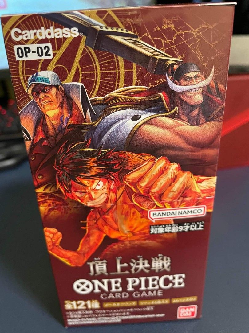 One Piece OP02 Booster Box, Hobbies & Toys, Toys & Games on Carousell