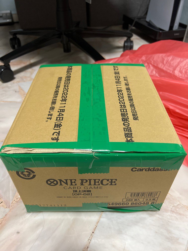 One piece TCG OP-02 loose boxes + cards, Hobbies & Toys, Toys & Games ...