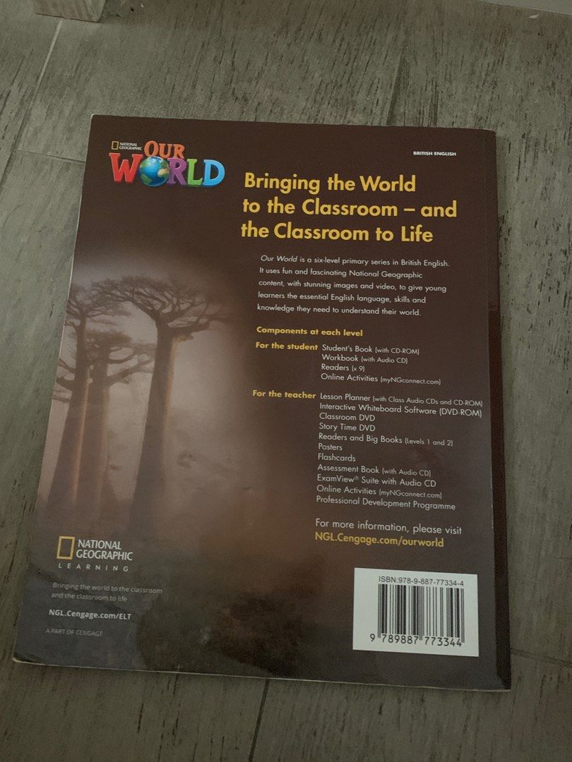 Our World National Geographic Student Book 4A + work book, 興趣及遊戲, 書本 ...