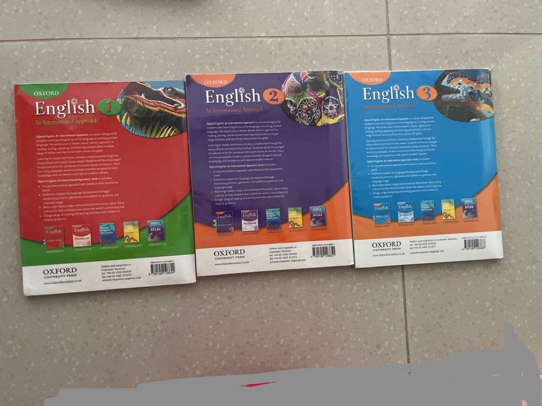 Oxford English textbook, Hobbies & Toys, Books & Magazines, Textbooks ...