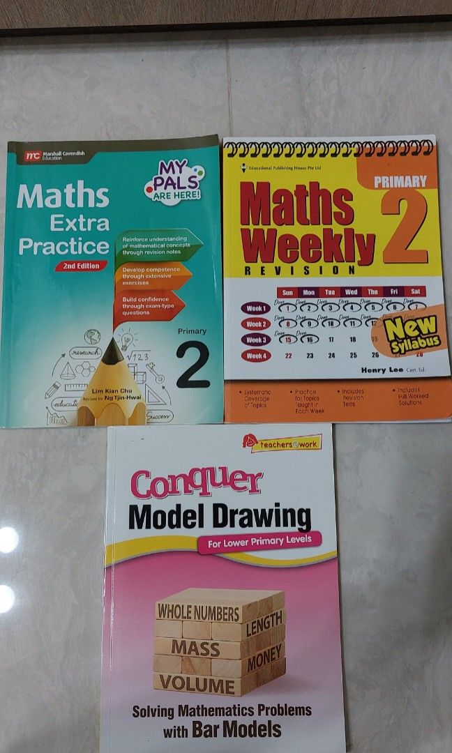 P2 Maths, Hobbies & Toys, Books & Magazines, Assessment Books on Carousell