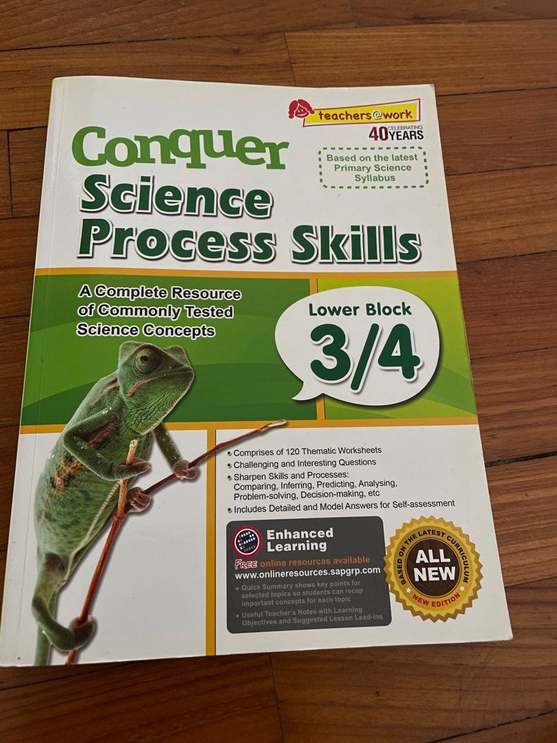 P3/4 Conquer science process skills, Hobbies & Toys, Books & Magazines ...
