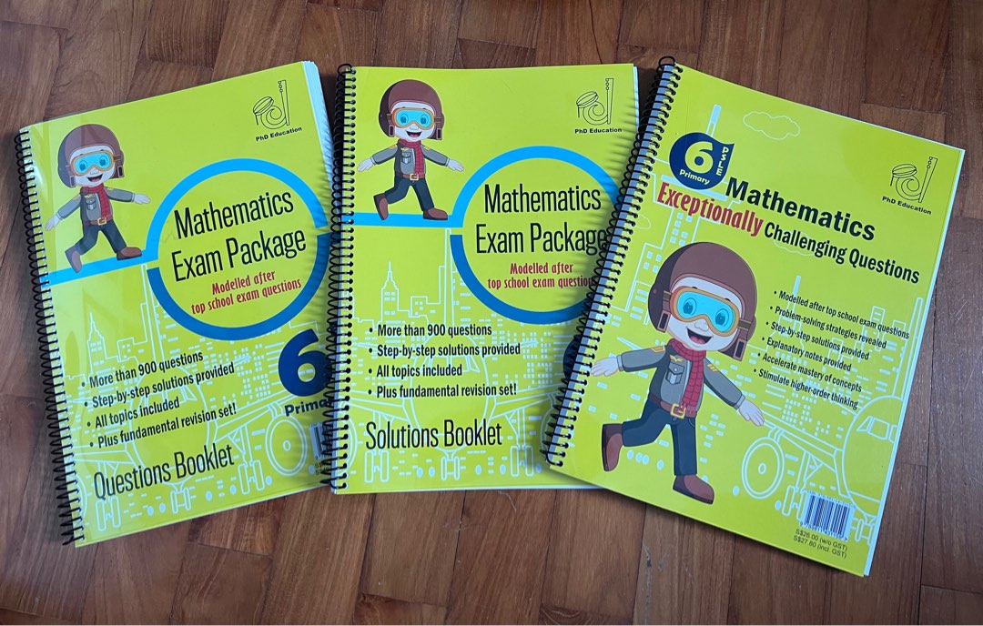 P6 PSLE mathematics package (PhD education), Hobbies & Toys, Books ...