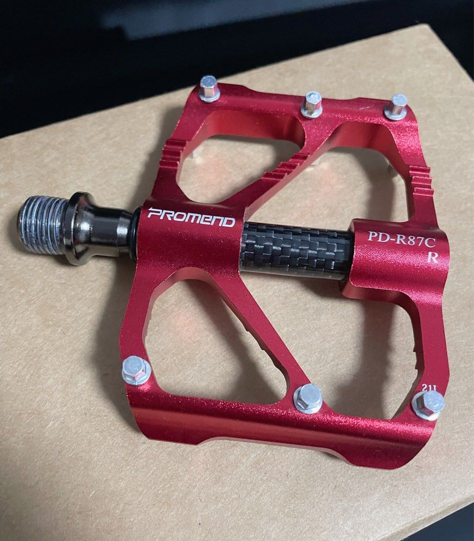 PROMEND Carbon Fiber Pedal - PD R87C, Sports Equipment, Bicycles ...