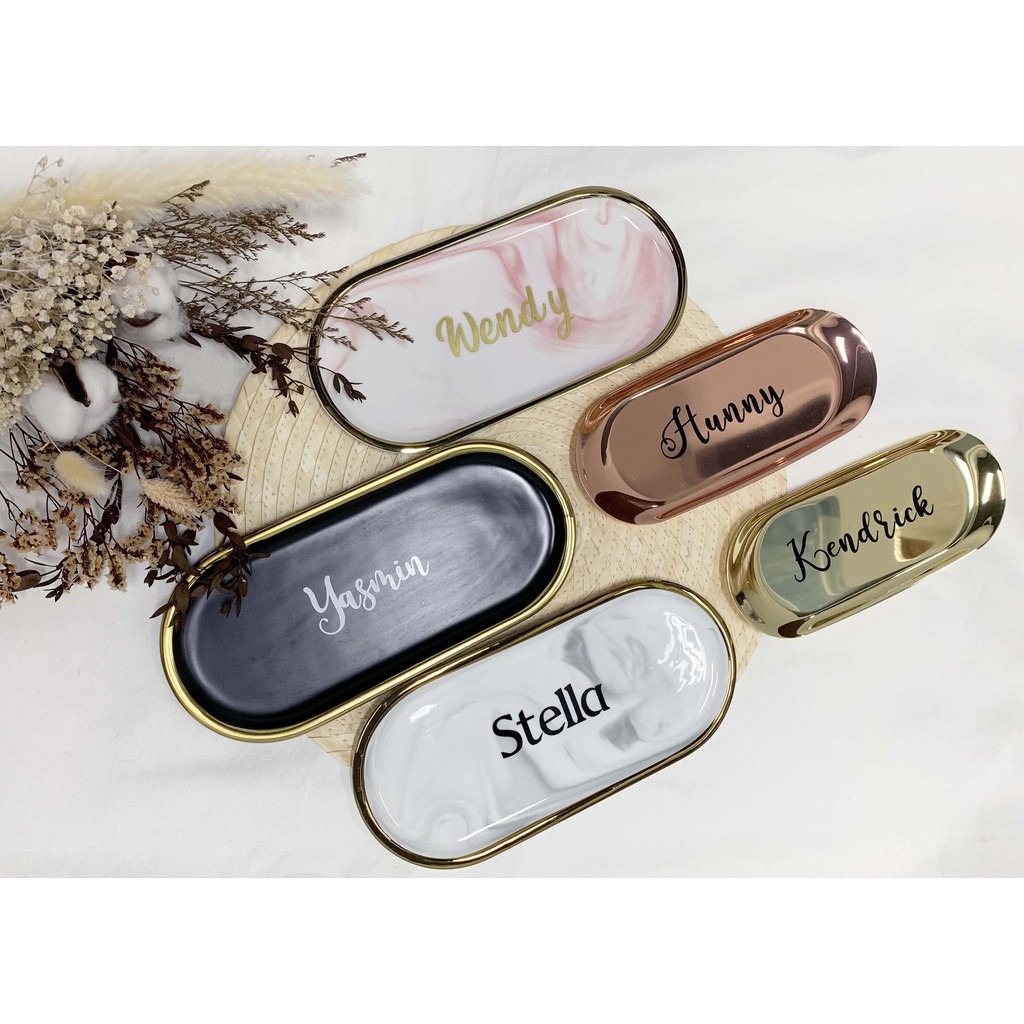 Personalized Trinket with Name, Furniture & Home Living, Home Decor ...