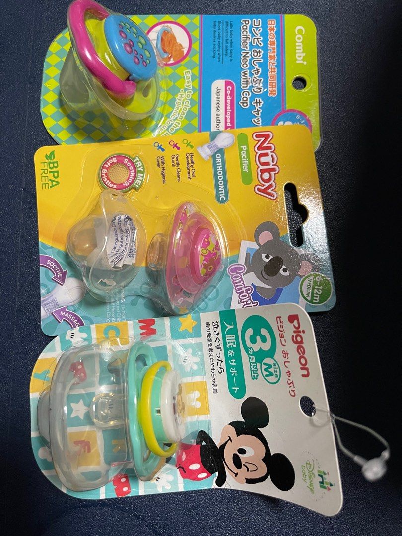 Pigeon Pacifiers , combi, Babies & Kids, Nursing & Feeding, Soothers ...