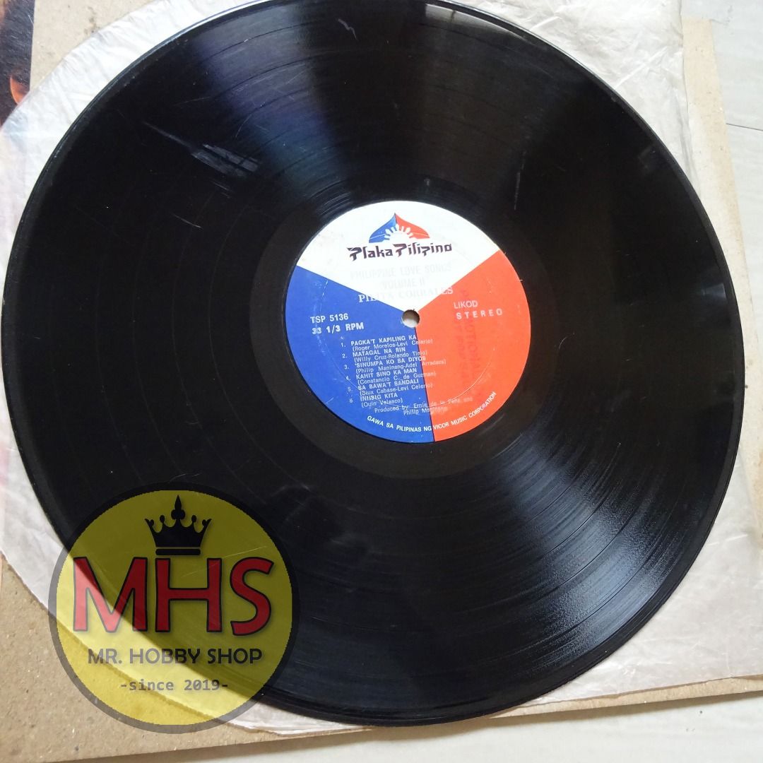 Pilita Corrales - Philippine Love Songs Volume 2 LP (no cover), Hobbies ...