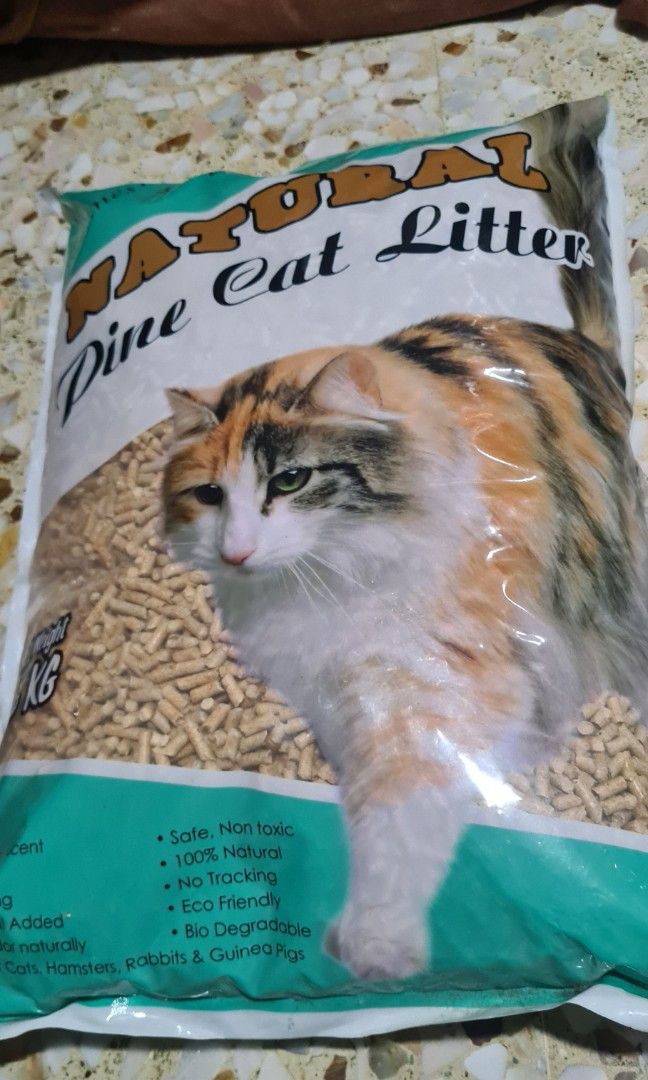 Pine Cat Litter 15kg Feline's Language, Pet Supplies, Homes & Other Pet ...