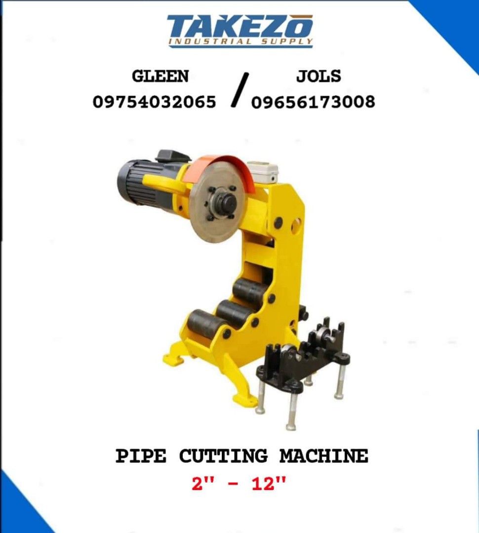 PIPE CUTTING MACHINE, Commercial & Industrial, Construction Tools ...