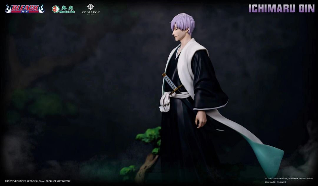 [PO] Zodiakos Studio - Bleach Ichimaru Gin (Licensed) Figure Statue ...