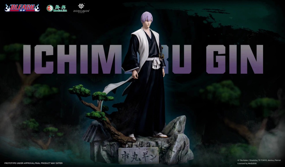 [PO] Zodiakos Studio - Bleach Ichimaru Gin (Licensed) Figure Statue ...