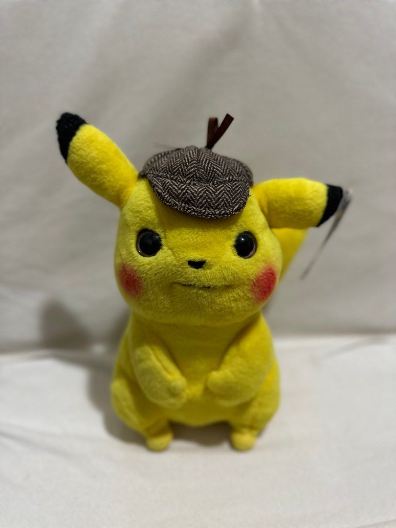 Pokemon detective pikachu doll, Hobbies & Toys, Toys & Games on Carousell