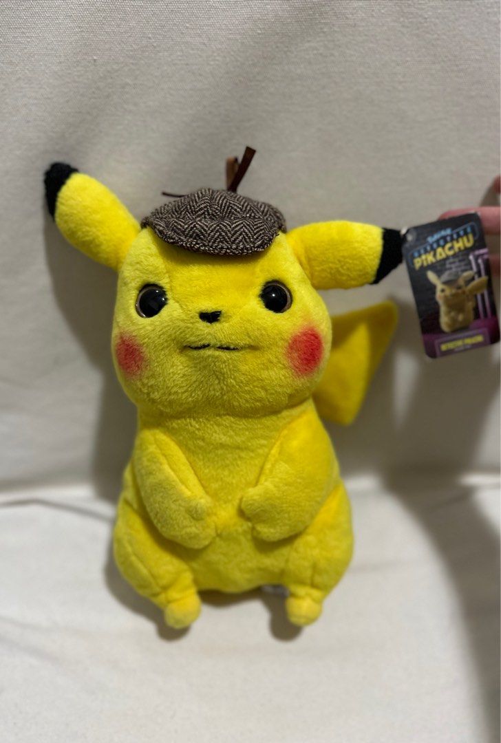 Pokemon detective pikachu doll, Hobbies & Toys, Toys & Games on Carousell