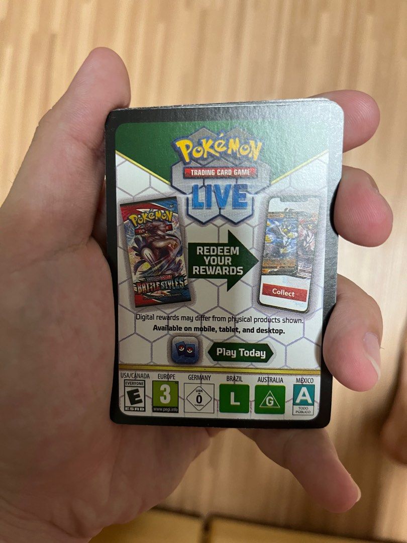 POKEMON LIVE CODE CARDS, Hobbies & Toys, Toys & Games on Carousell