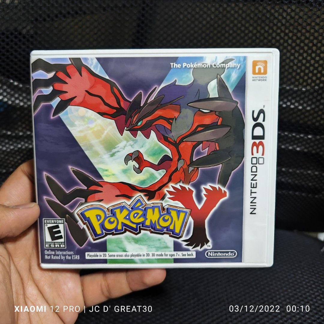 Pokemon Y 3ds game, Video Gaming, Video Games, Nintendo on Carousell