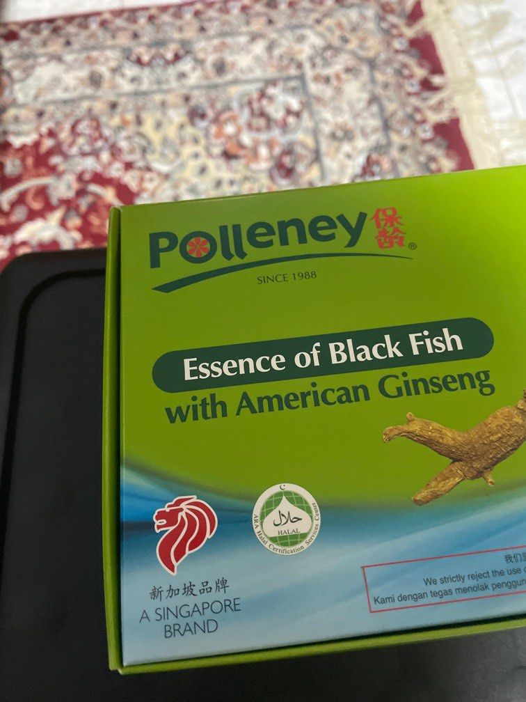 Polleney Essence of Black Fish with American Ginseng, Health ...