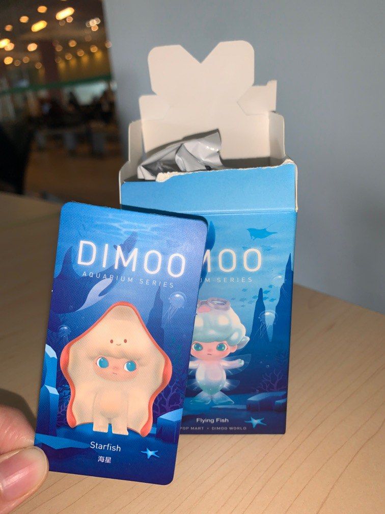 Popmart Dimoo Aquarium Starfish, Hobbies & Toys, Toys & Games on Carousell