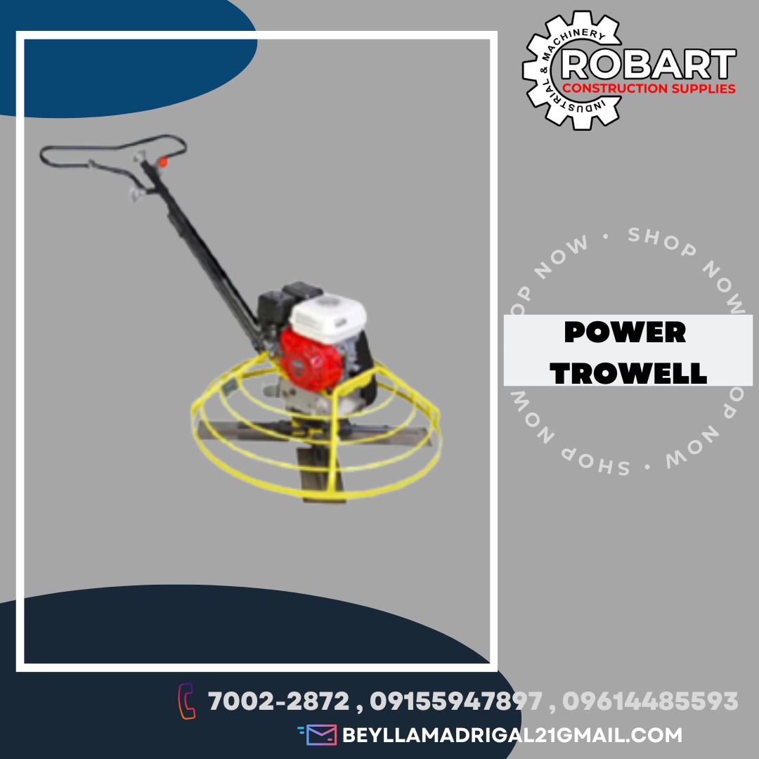 Power Trowell, Commercial & Industrial, Construction Tools & Equipment ...