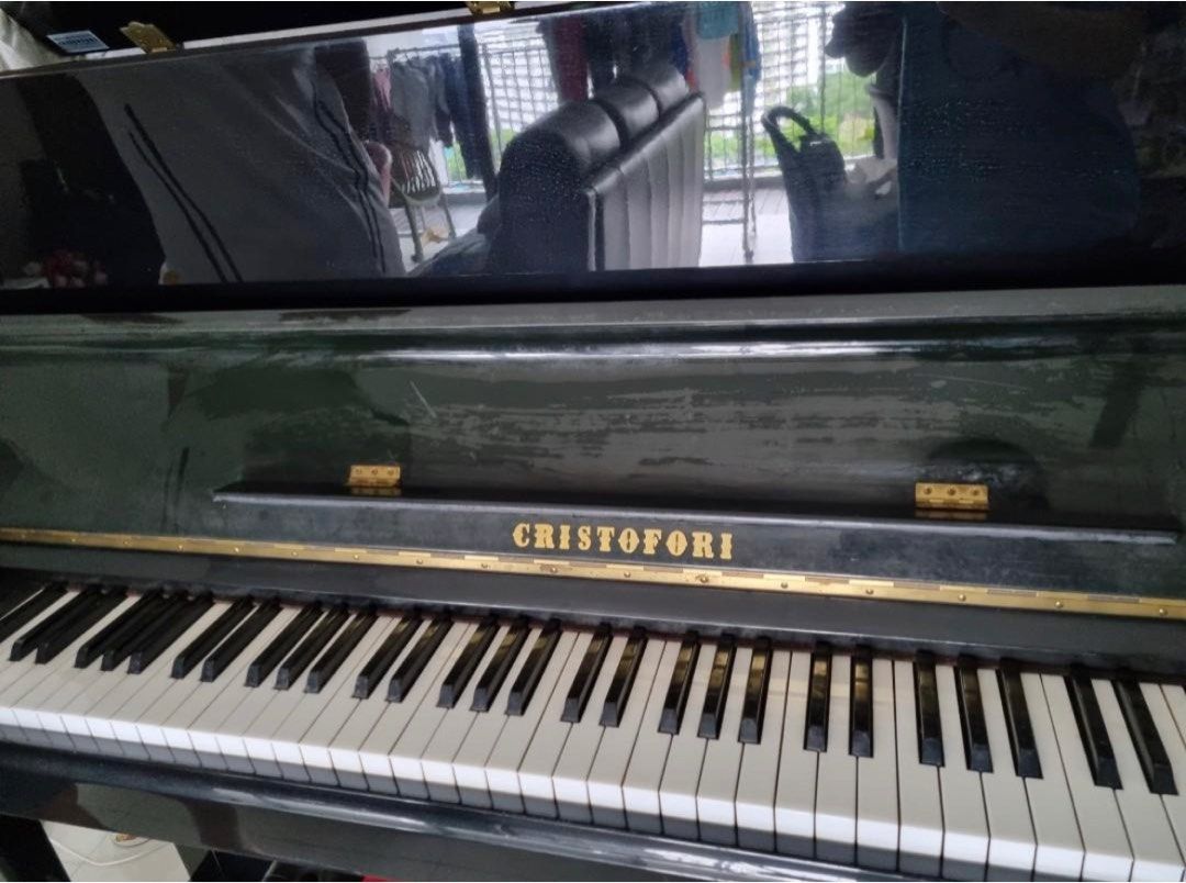 Pre-loved Cristofori Piano with Stool, Hobbies & Toys, Music & Media ...