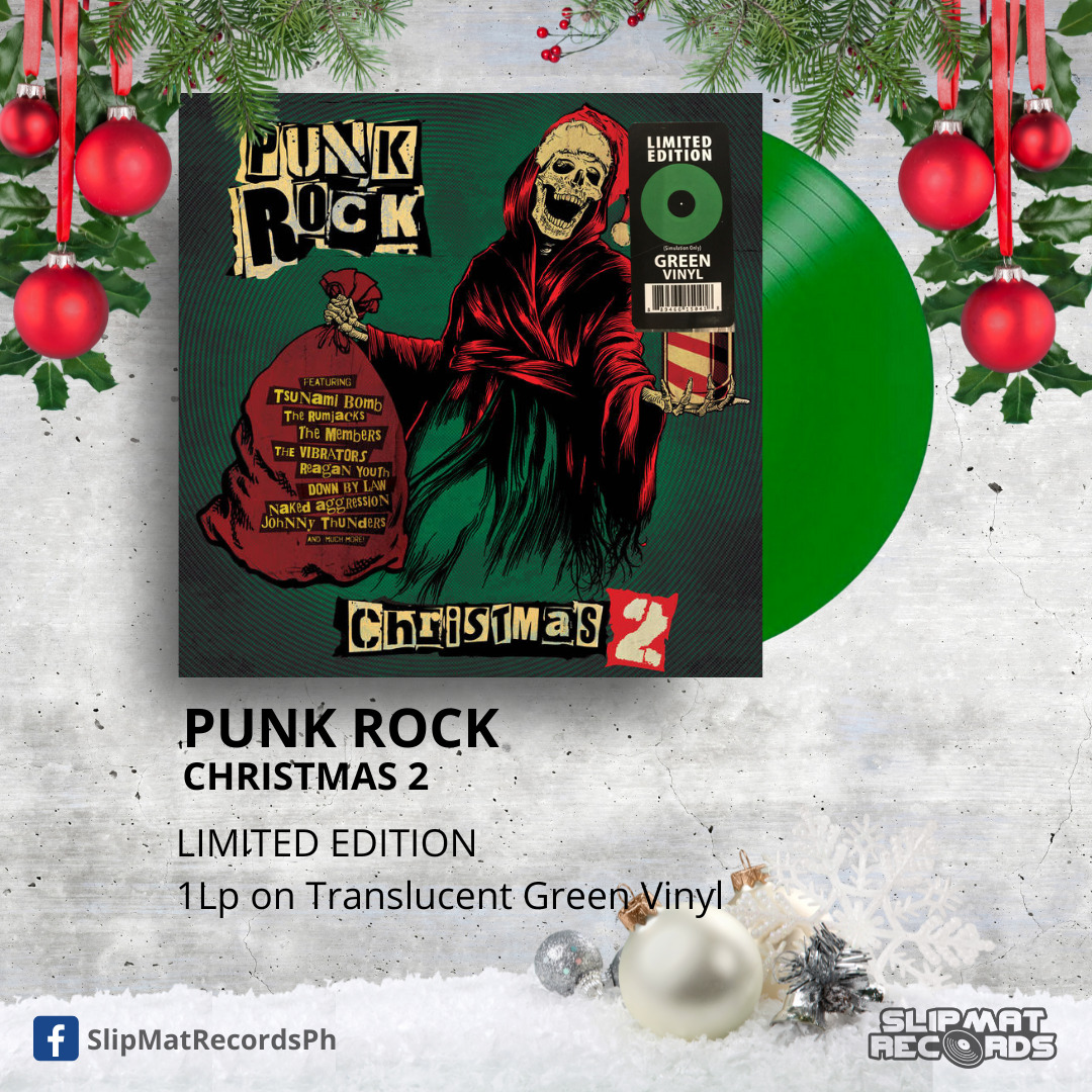 Punk Rock - Christmas 2 [LIMITED EDITION Translucent Green Vinyl ...