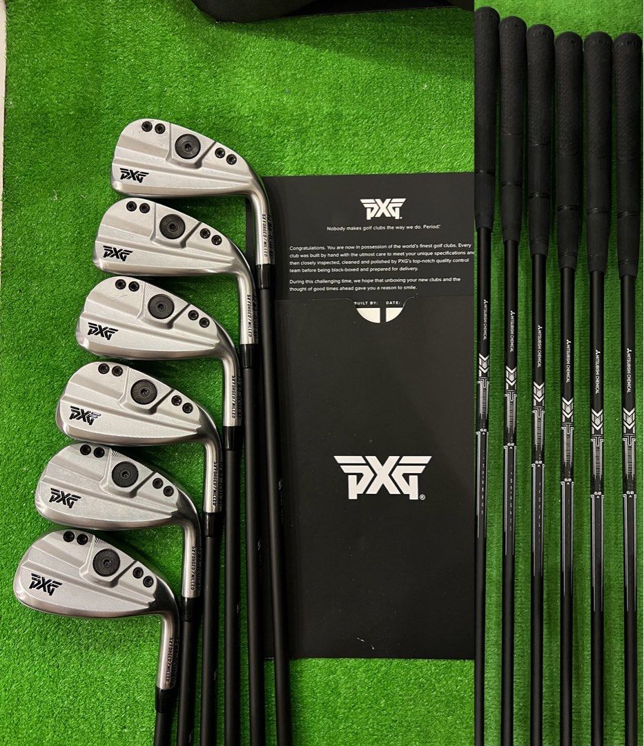 PXG GEN4 0311XP 5x Forged Milled Irons (6-G) [6 Pieces] (With PREMIUM MMT 60 Graphite Shaft ...