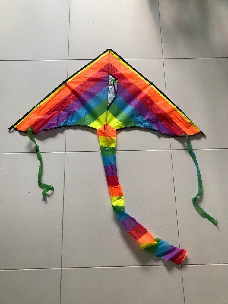 Rainbow Kite, Sports Equipment, Sports & Games, Kites on Carousell