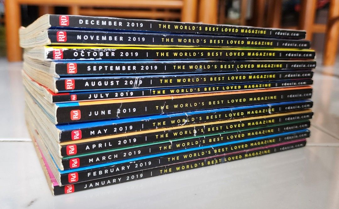 Reader Digest 2019 full set, Hobbies & Toys, Books & Magazines ...