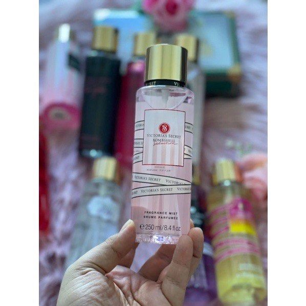 Ready Stock Victoria's Secret Body Mist Fragrance Bombshell Pink ...