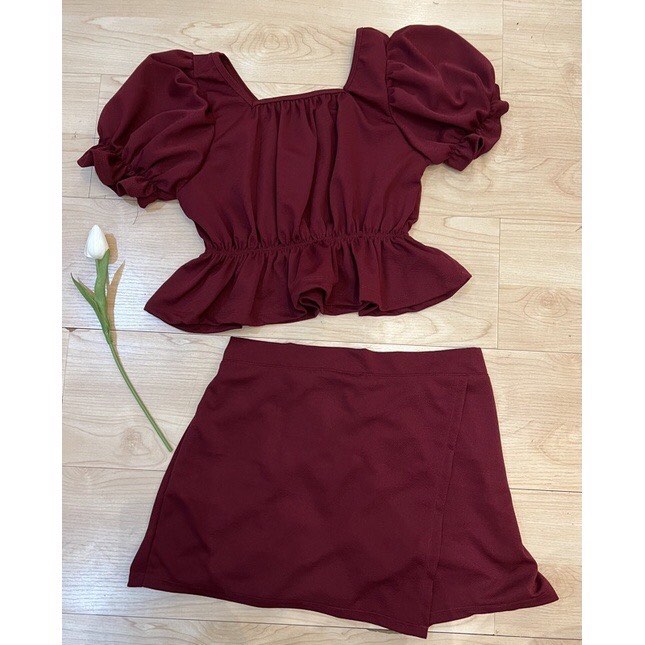 Red Coordinates, Women's Fashion, Dresses & Sets, Sets or Coordinates ...