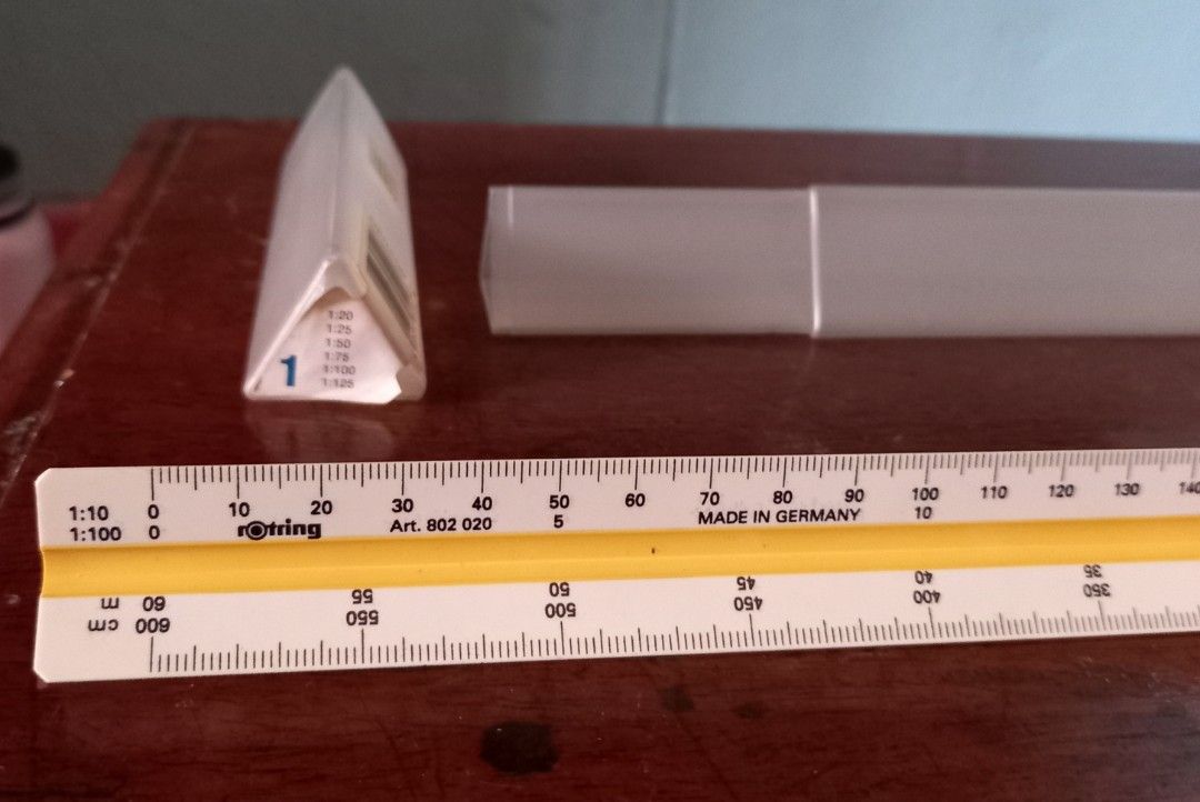 Rotring Triangle Scale, Computers & Tech, Office & Business Technology ...