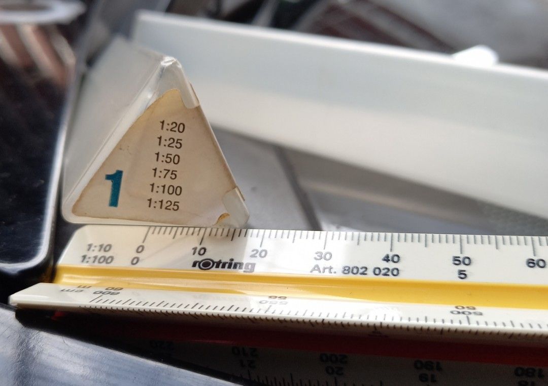 Rotring Triangle Scale, Computers & Tech, Office & Business Technology ...