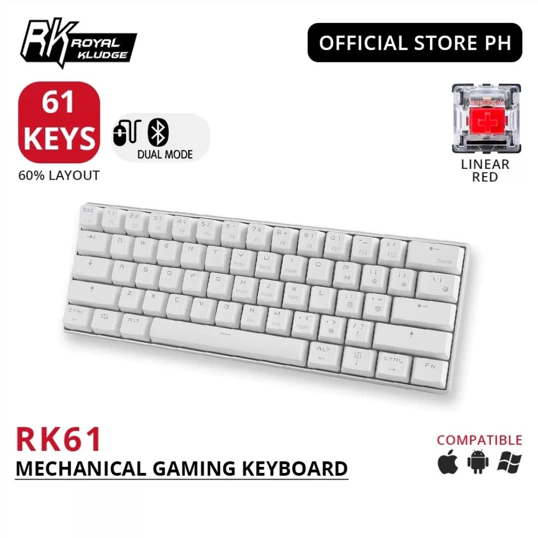Royal Kludge RK61 60% Mechanical Keyboard, Computers & Tech, Parts & Accessories, Computer ...