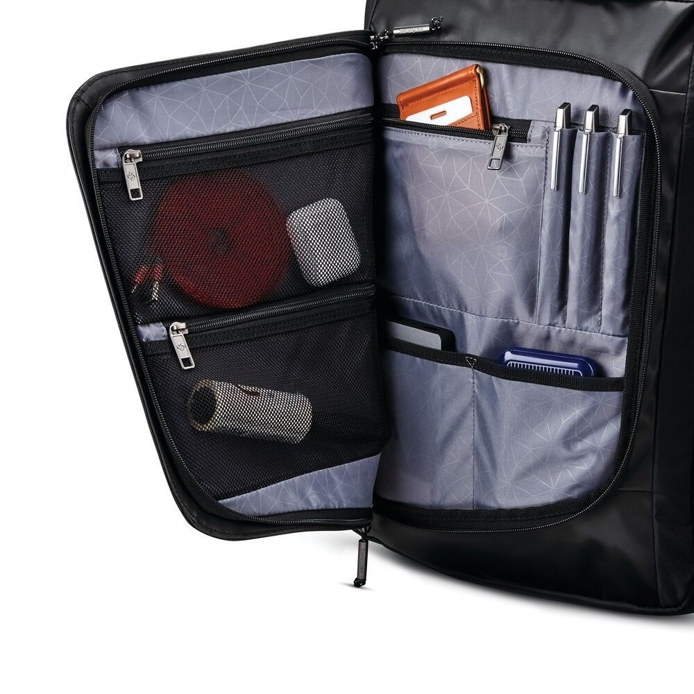 Samsonite VALT Collection Rolltop Backpack Flint Grey Color Men's Bag ...