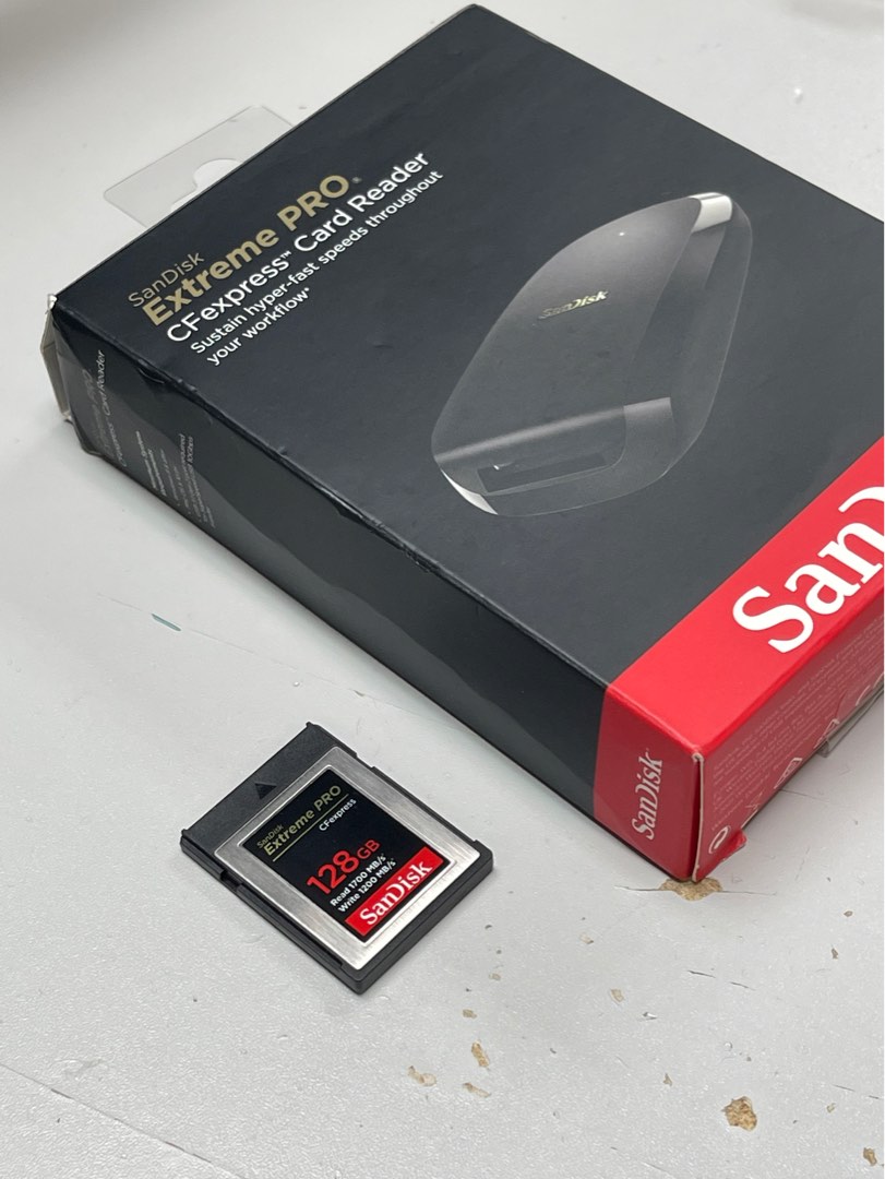 Sandisk Sd Card PRO 128GB CF Express Card Type B, Up To 1700MB/s, For ...