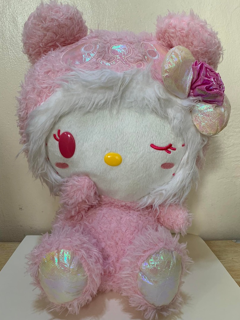 Sanrio HK Panda Wink Pink Big Plush 14", Hobbies & Toys, Toys & Games ...