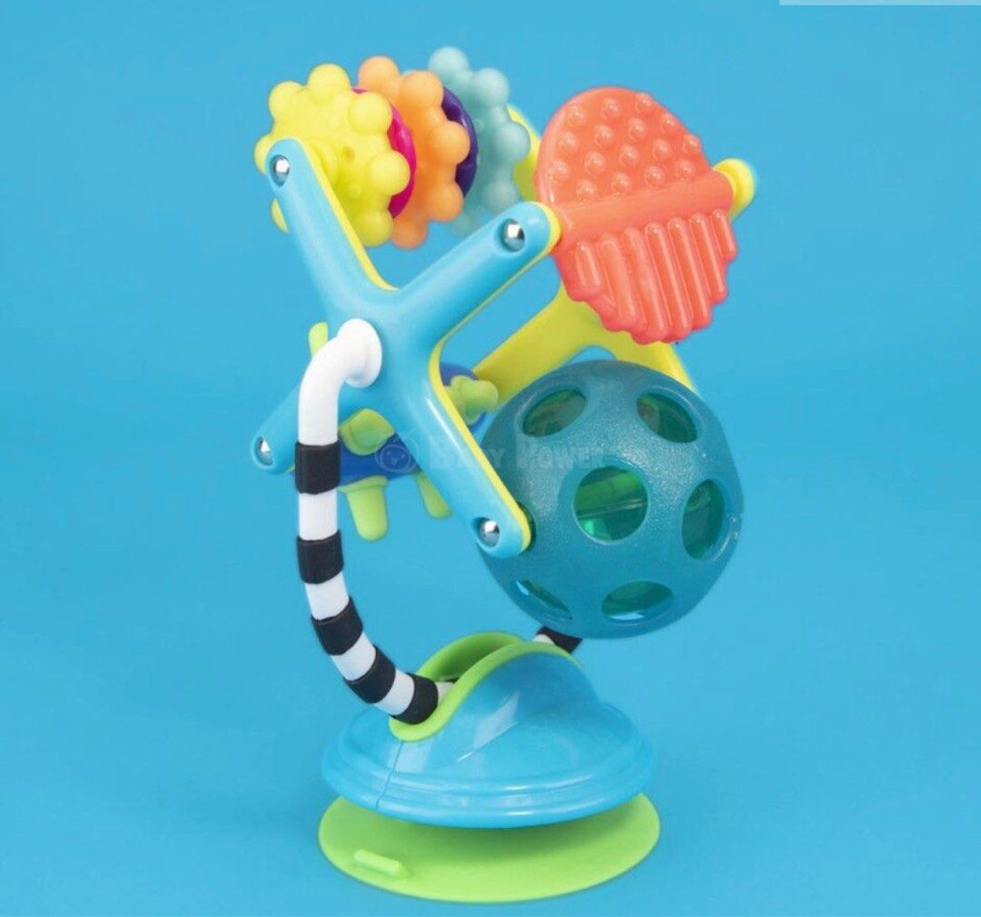 美國SASSY - TEETH & TWIRL SENSATION 牙膠/旋轉/感知, 興趣及遊戲, 玩具 & 遊戲類 - Carousell