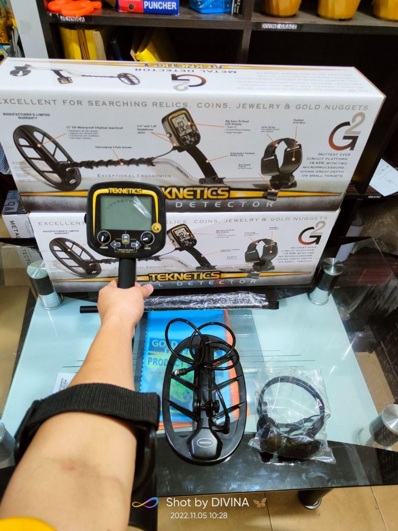 Scanner Underground Metal Gold Detector Teknetics G2, Everything Else ...