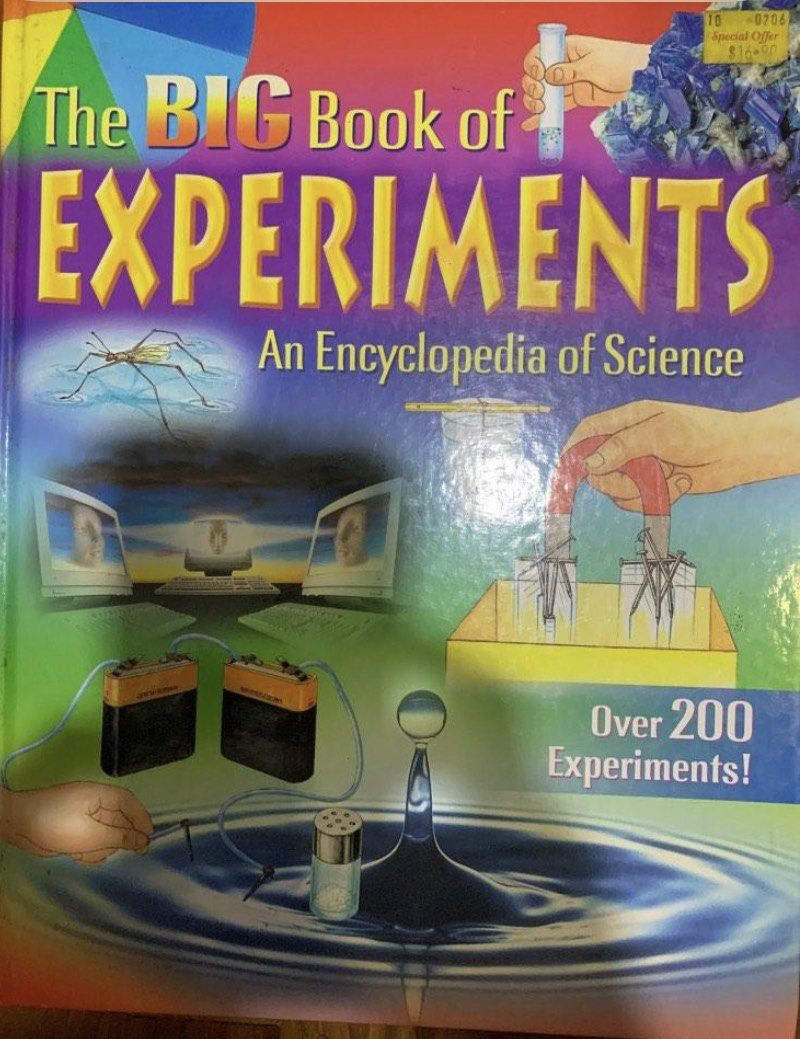 Science experiment book, Hobbies & Toys, Books & Magazines, Children's ...