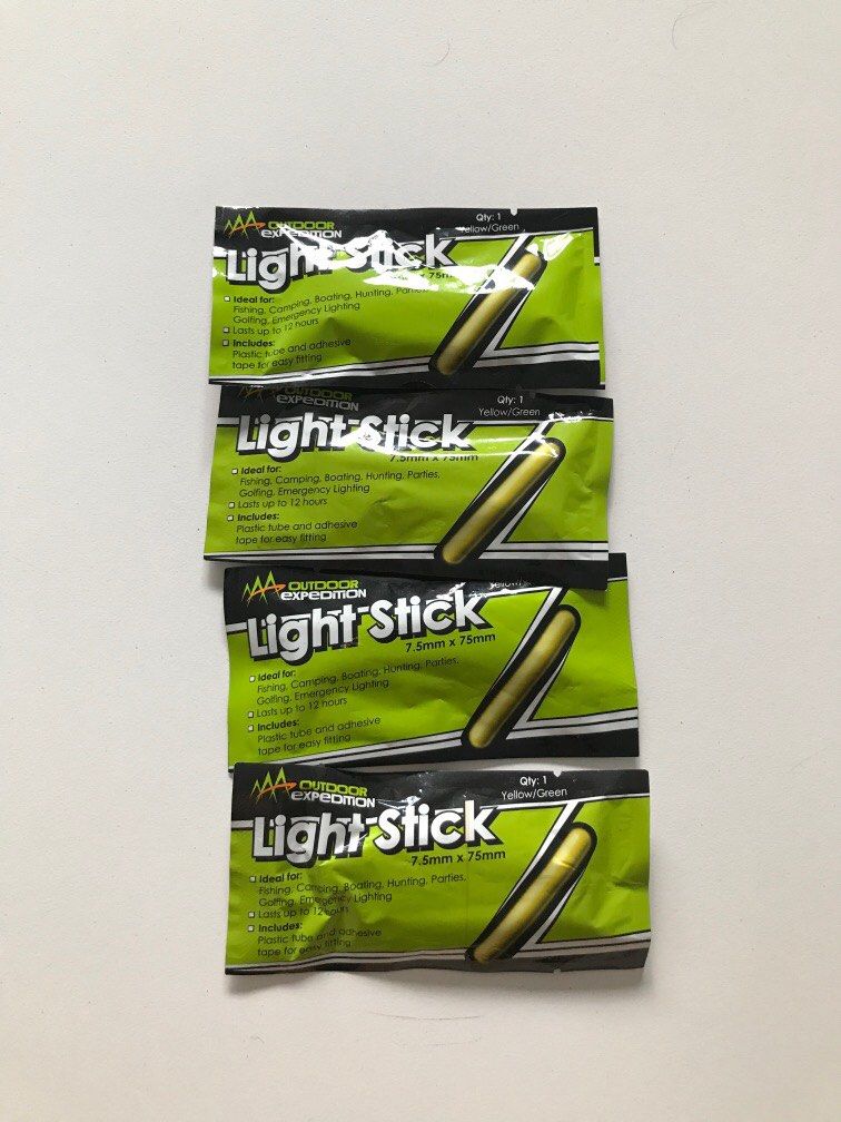 Sea Hawk Light Stick (7.5mm x 75mm), Sports Equipment, Fishing on Carousell