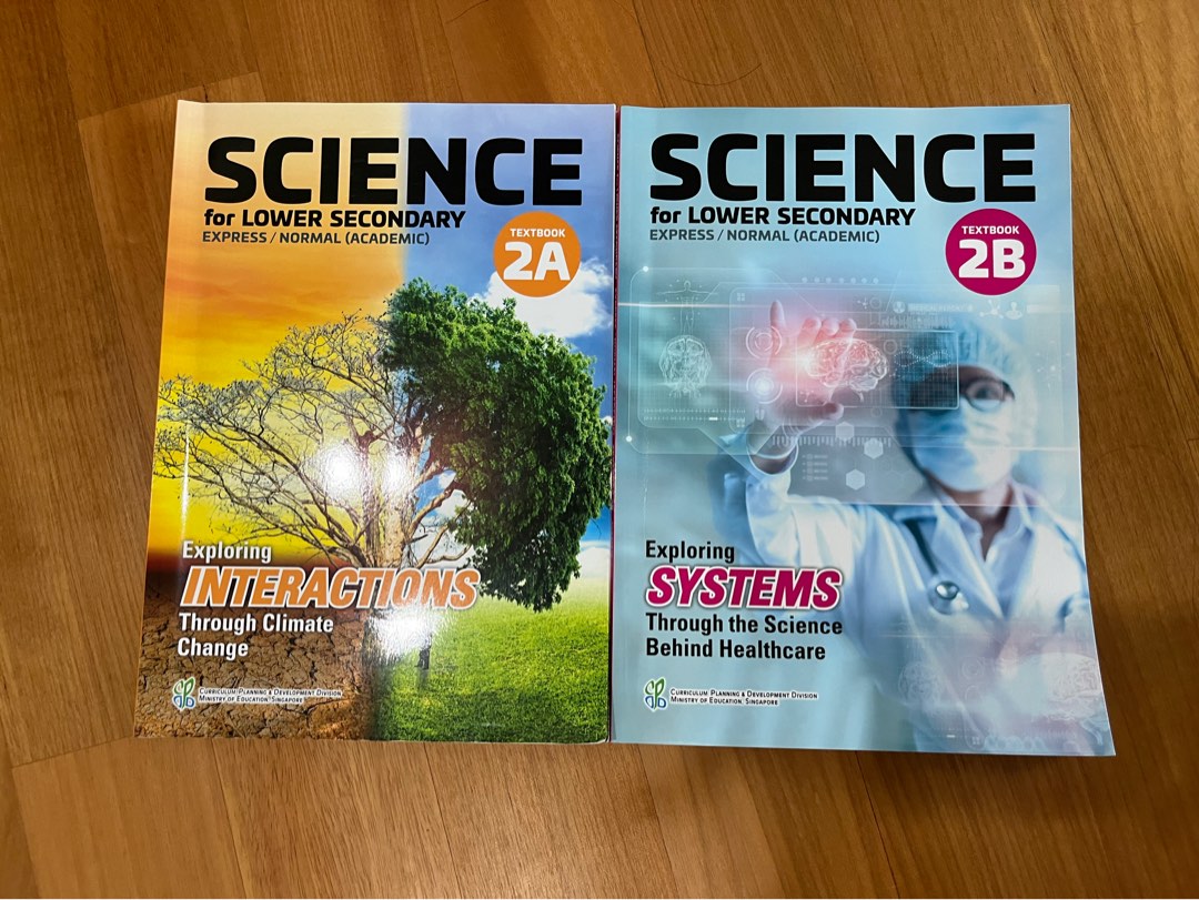 Secondary 2 Science Textbooks 2A & 2B, Hobbies & Toys, Books ...