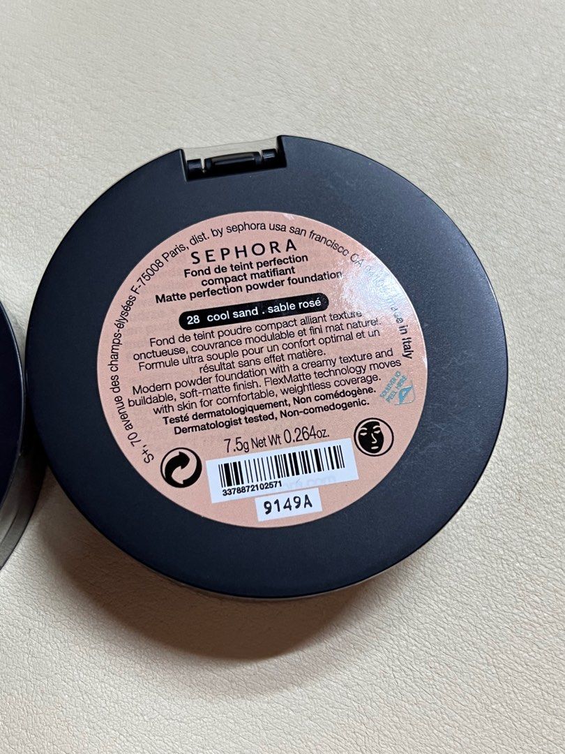 Sephora Matte Perfection Powder Foundation, Beauty & Personal Care ...