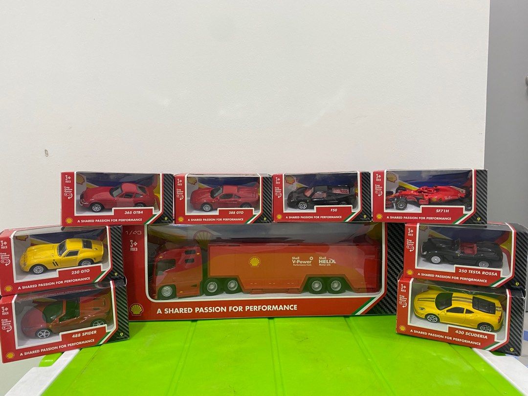 Shell Ferrari Car Collection 2019, Hobbies & Toys, Toys & Games on ...