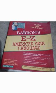 Sign Language Book, Hobbies & Toys, Books & Magazines, Assessment Books ...